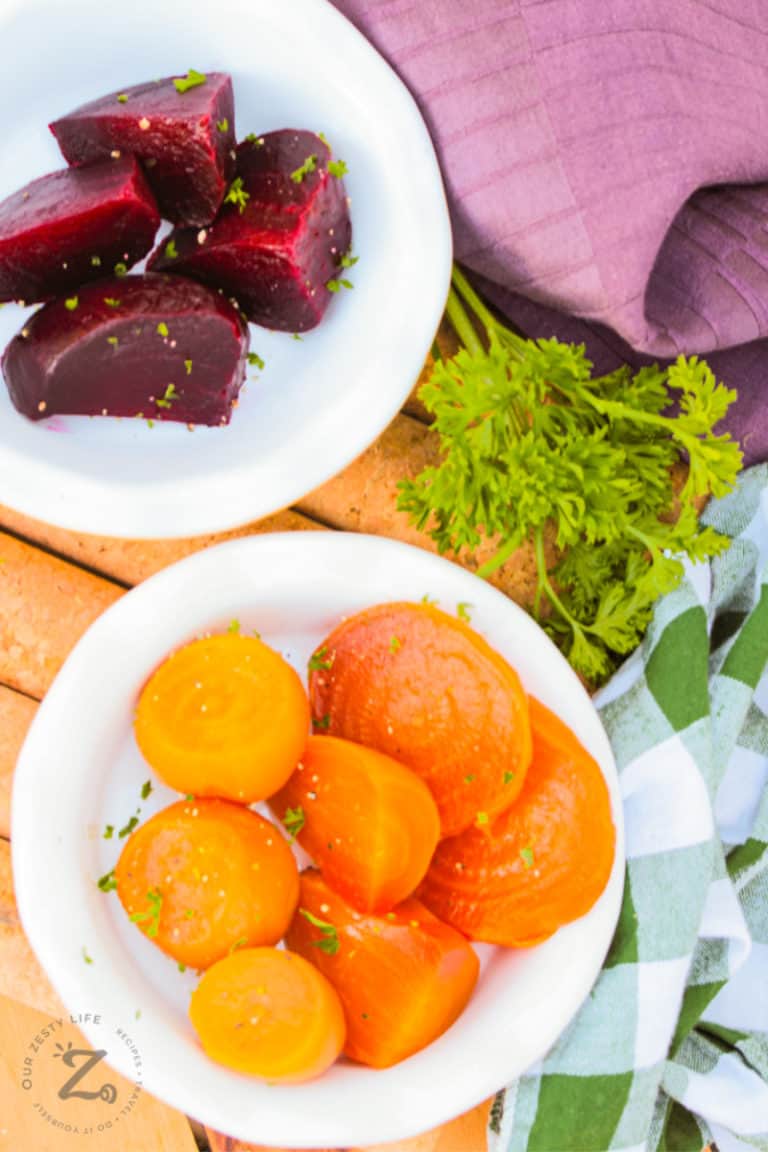 Oven Roasted Beets [SO Easy!] - Our Zesty Life