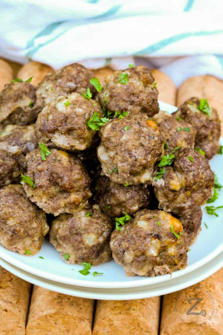Italian Meatballs [Freezer-Friendly!] - Our Zesty Life