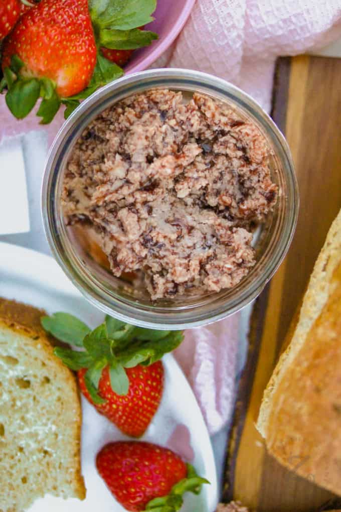 Strawberry Butter (Ready in 10 Minutes!) - Our Zesty Life