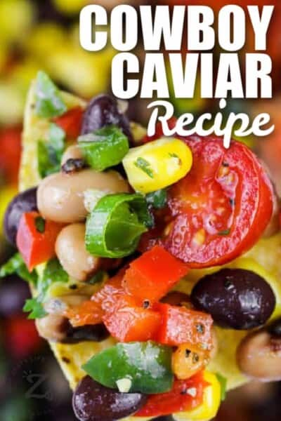 Cowboy Caviar (Black Bean & Corn Salad) - Our Zesty Life