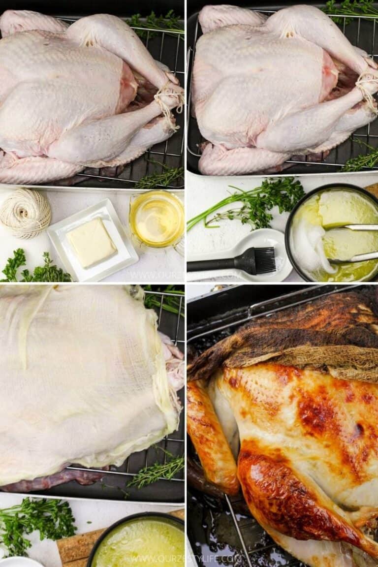 Oven Roasted Turkey (Juicy & Moist!) - Our Zesty Life
