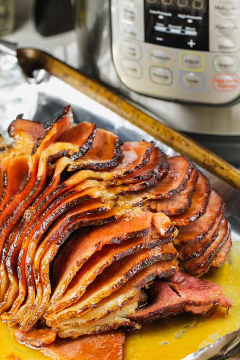 Instant Pot Ham Recipe (with Brown Sugar Glaze!) - Our Zesty Life