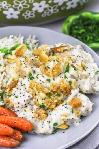 Easy Poppyseed Chicken (30 Minute Recipe!) - Our Zesty Life