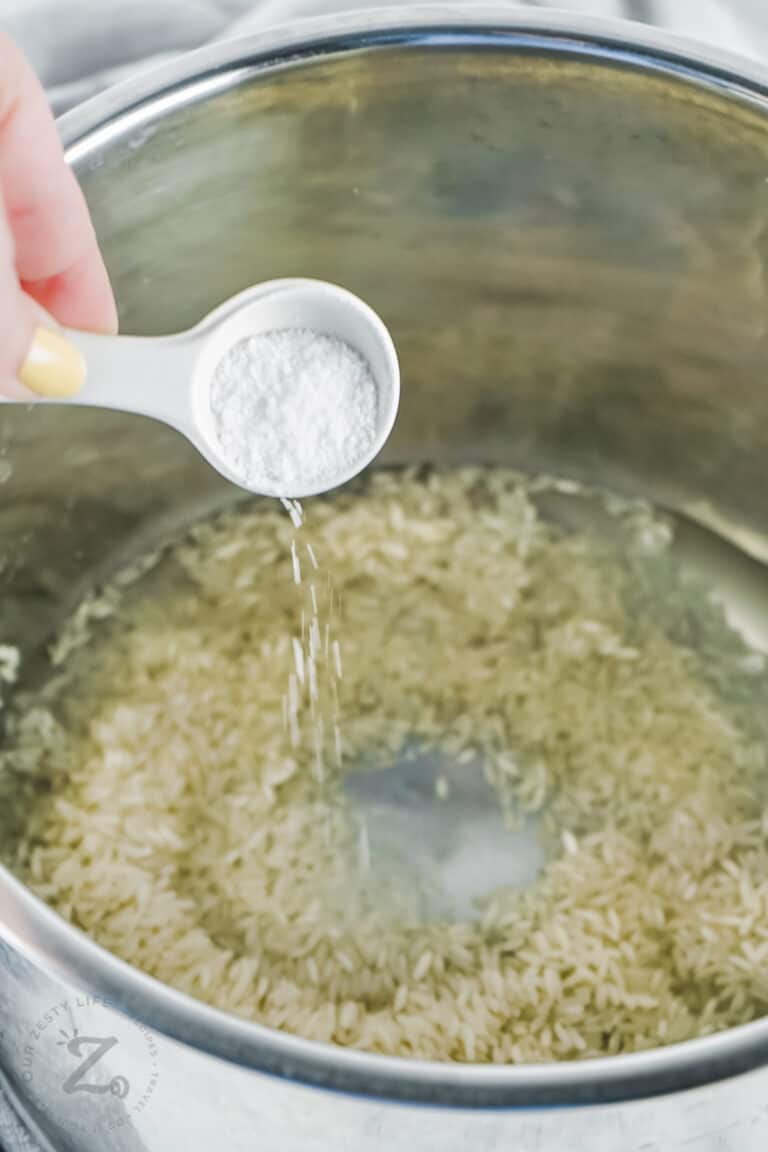 Instant Pot Rice Recipe (Foolproof Method!) - Our Zesty Life