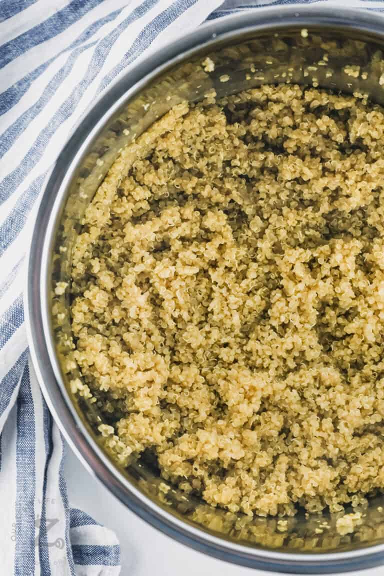 Instant Pot Quinoa (Quick And Easy!) - Our Zesty Life