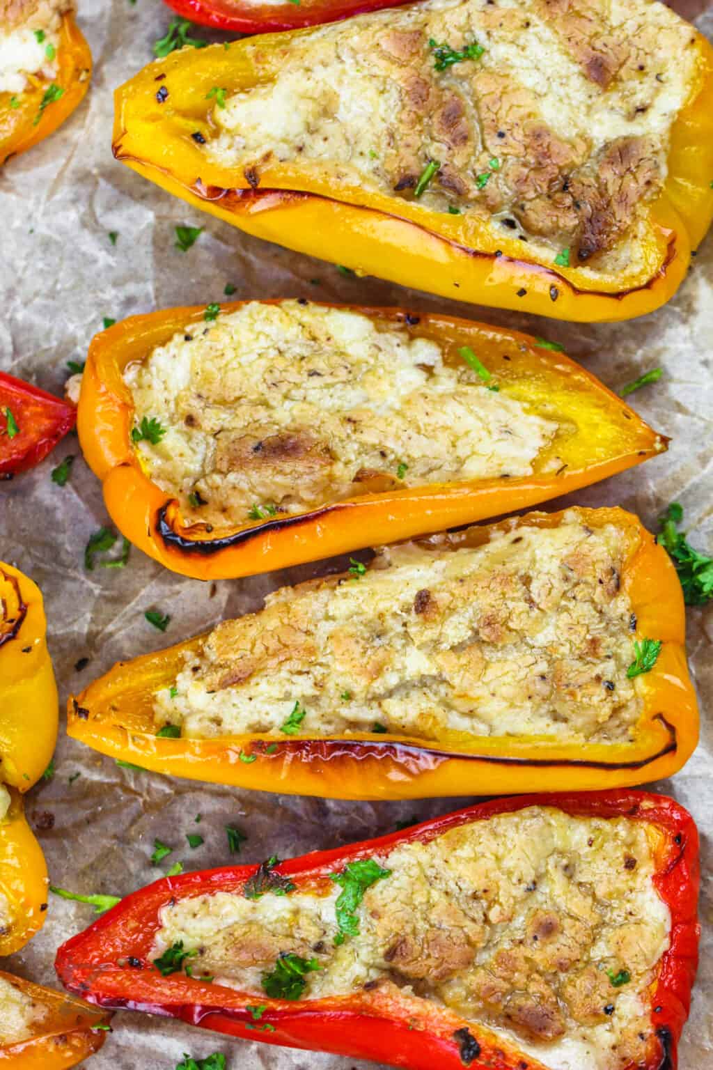 Stuffed Mini Peppers Easy Appetizer Our Zesty Life Stuffed Mini Peppers Easy Appetizer Our Zesty Life