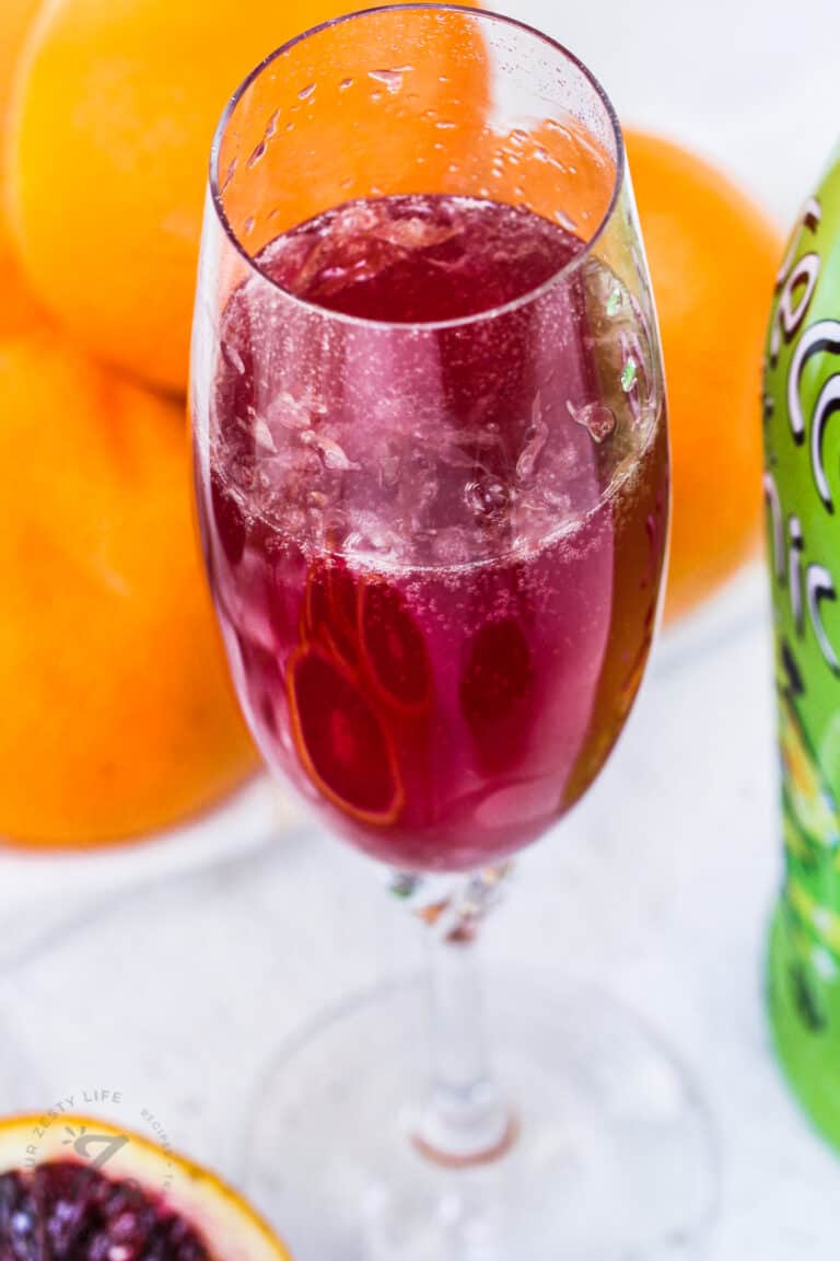 Blood Orange Mimosa
