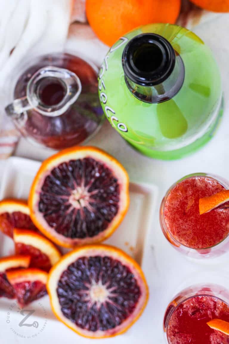 Blood Orange Mimosa