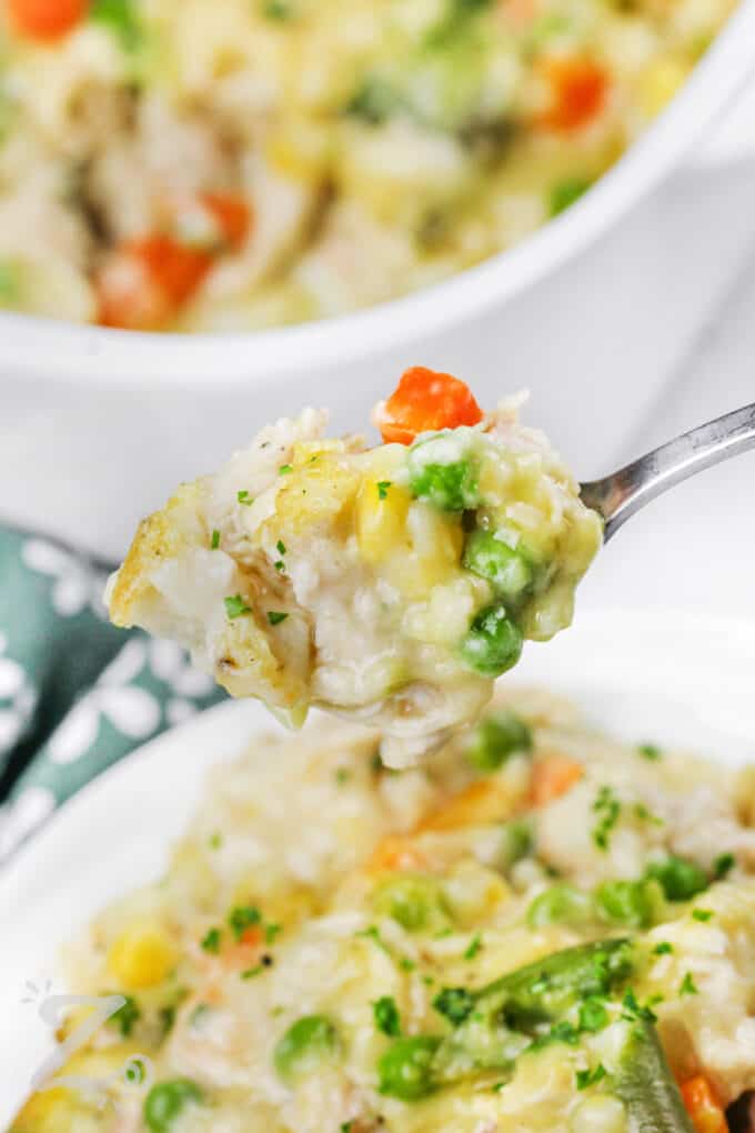 Chicken Cobbler (Super Easy Prep!) - Our Zesty Life