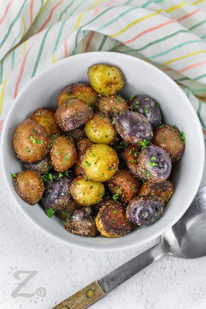 Pan Fried Potatoes (Super Easy Side Dish!) - Our Zesty Life