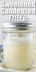 Sweetened Condensed Milk (Just 3 Ingredients!) - Our Zesty Life