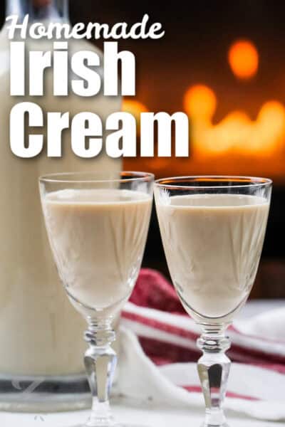 Homemade Irish Cream (Easy 10 Minute Recipe!) - Our Zesty Life