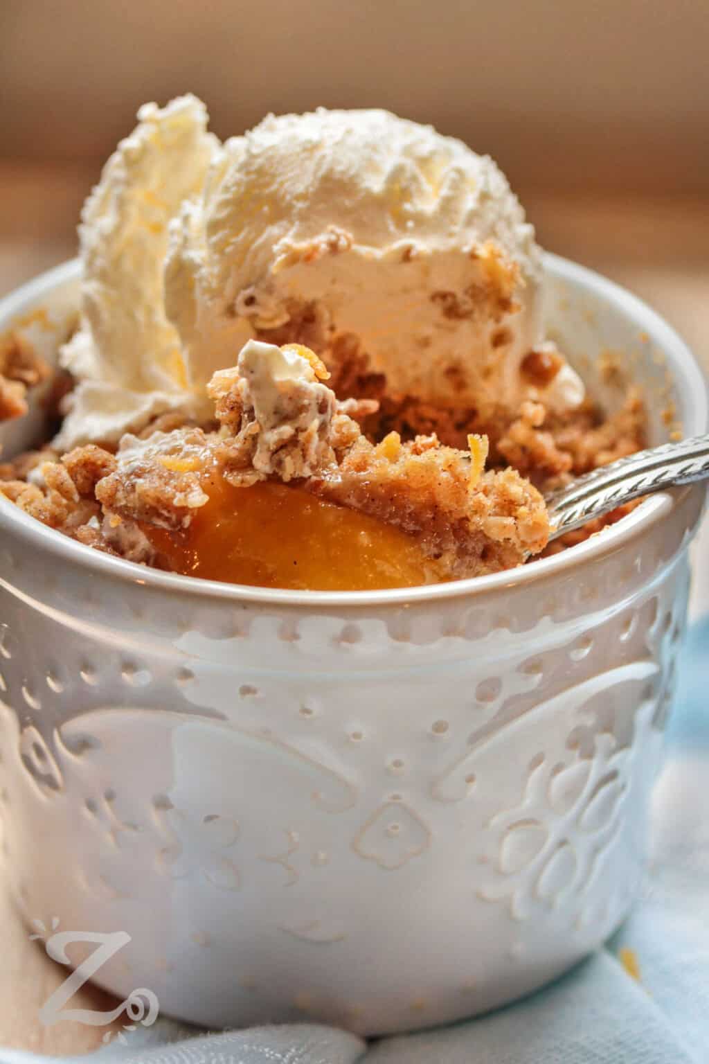 Raspberry Crisp (A Delicious Sweet-Tart Dessert!) - Our Zesty Life