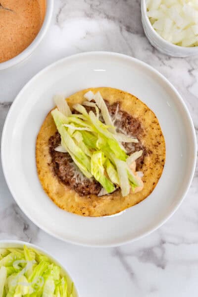 Smash Burger Tacos (An Easy Fun Fusion Style Recipe!) - Our Zesty Life
