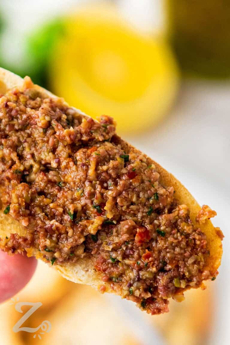Olive Tapenade (Easy and Fresh Recipe!) - Our Zesty Life