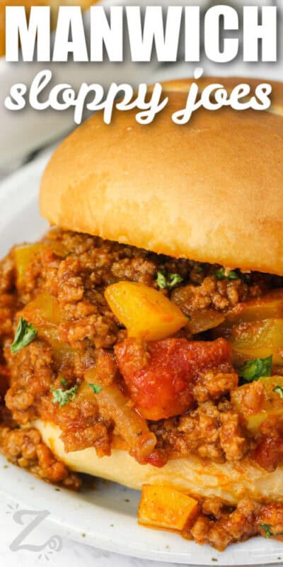 Manwich Sloppy Joes (Easy Hand Held Dinner!) - Our Zesty Life