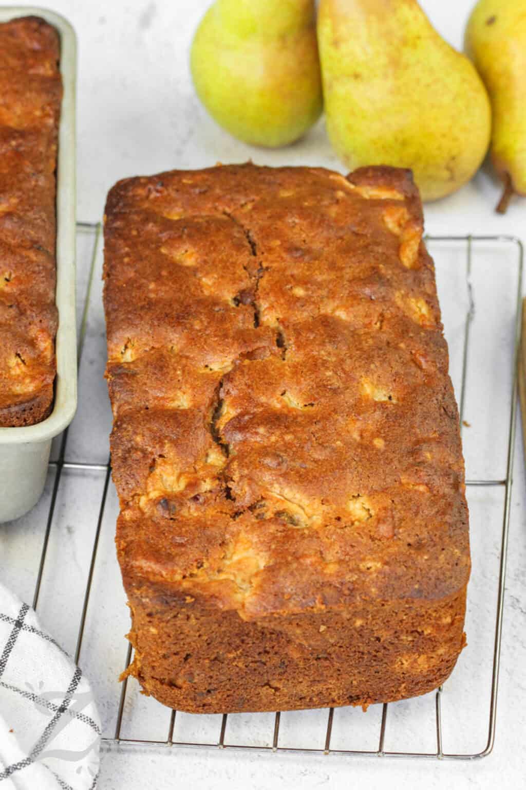 Fresh Pear Bread (Easy Quick Bread Recipe!) - Our Zesty Life