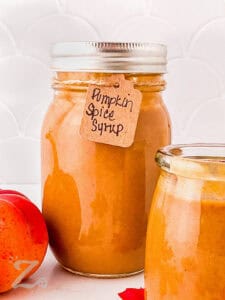 Pumpkin Spice Syrup (Perfect For Fall!) - Our Zesty Life