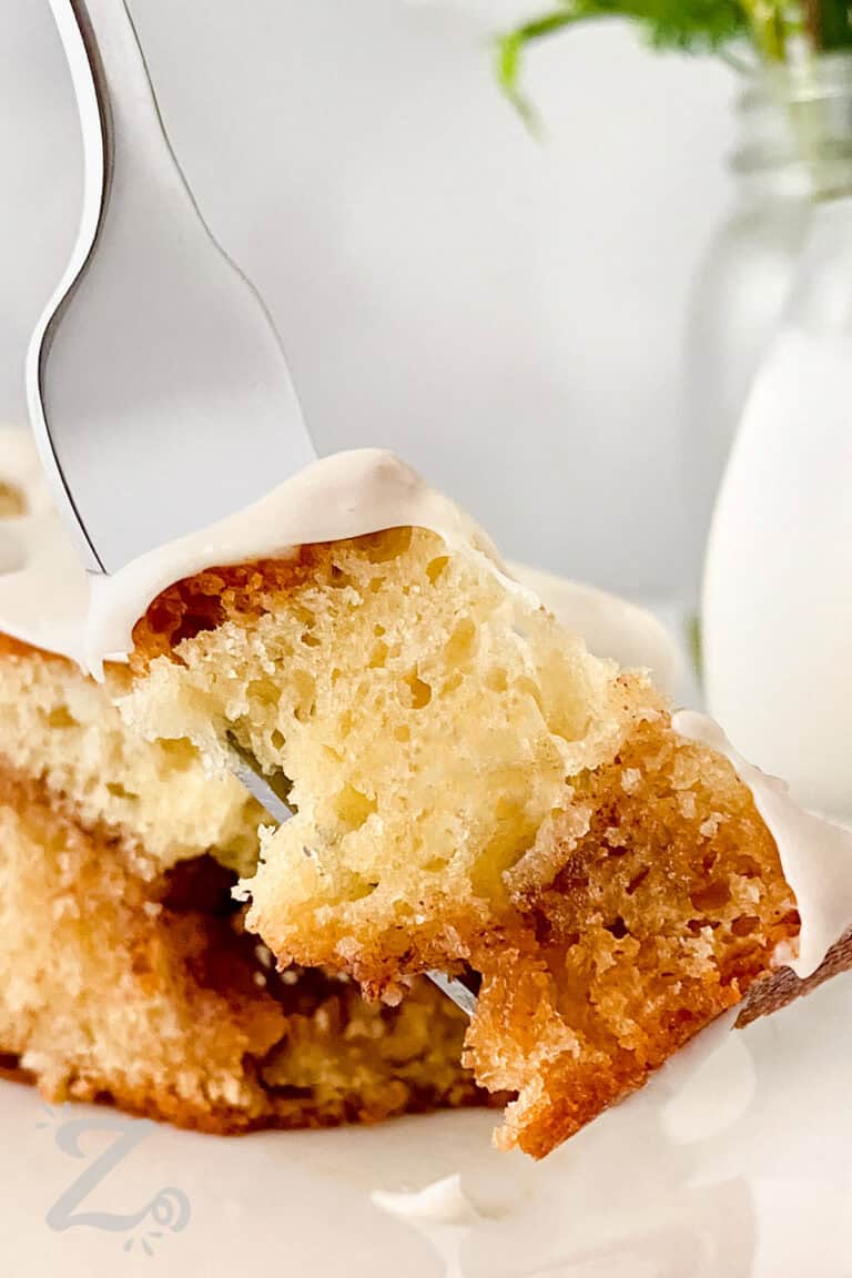 Honey Bun Cake (So Easy With A Cake Mix!) - Our Zesty Life