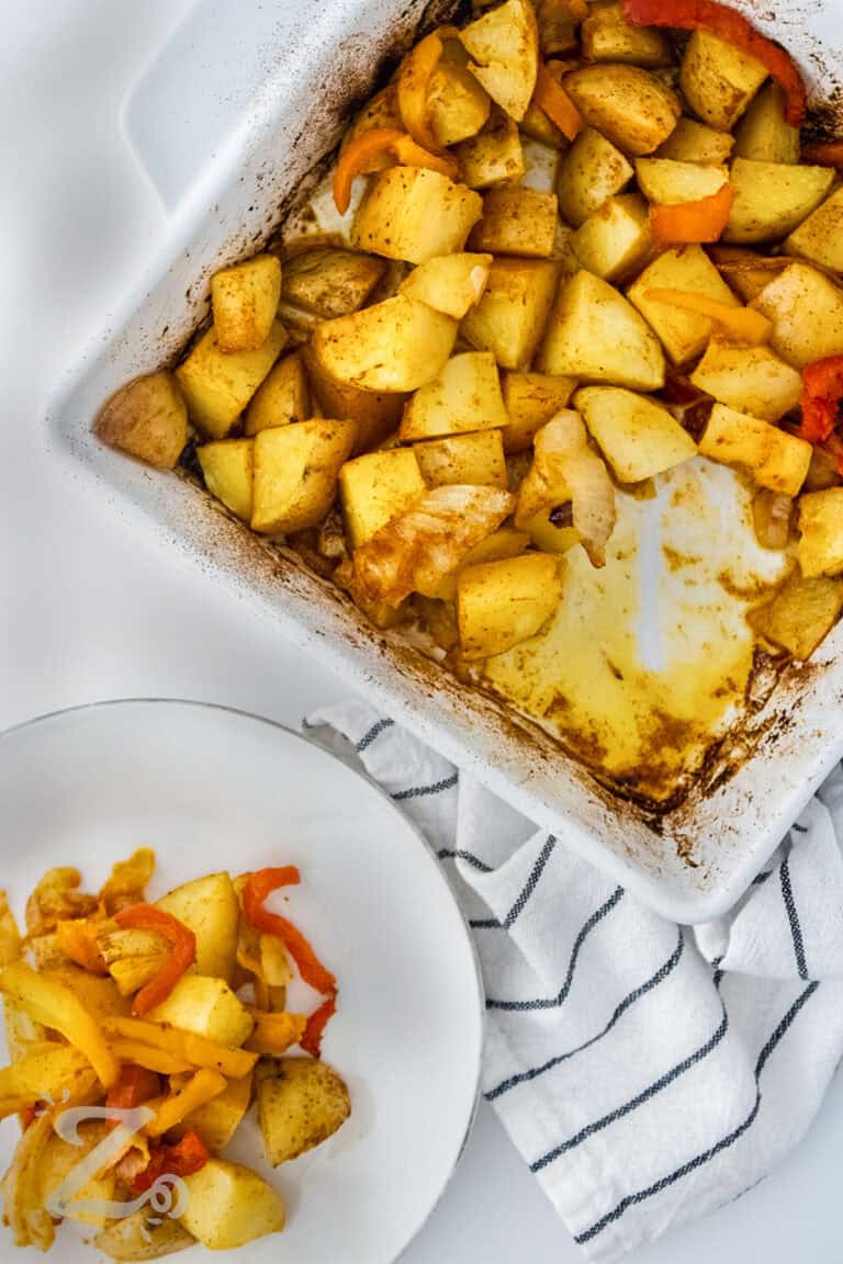 Breakfast Potatoes Recipe (Oven Baked And So Easy!) - Our Zesty Life