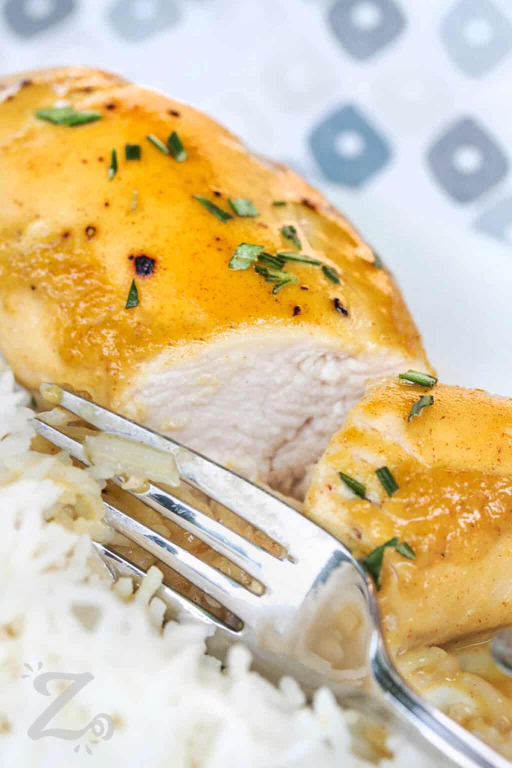 Dijon Chicken (So Tender With A Creamy Sauce) - Our Zesty Life