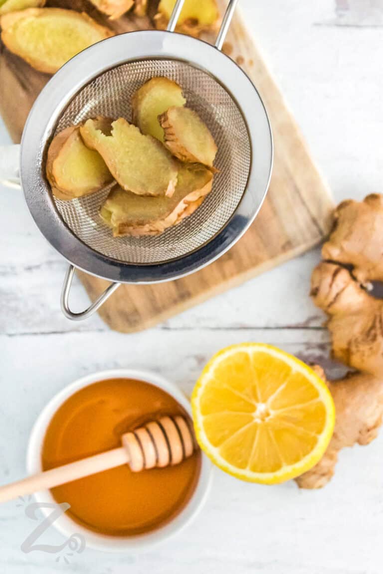 How to Make Ginger Tea (Cozy And Soothing Hot Or Cold) - Our Zesty Life