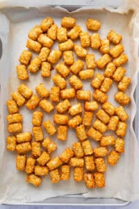 Loaded Tater Tots (Crispy & Cheesy) - Our Zesty Life
