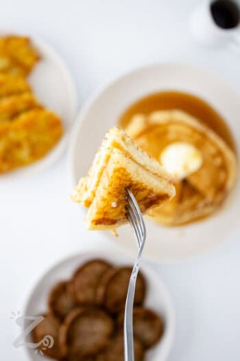 Homemade Hot Cakes Recipe (Light & Fluffy) - Our Zesty Life