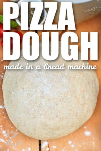 Bread Machine Pizza Dough (So Easy To Make!) - Our Zesty Life