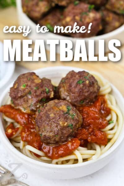 Homemade Meatballs Recipe