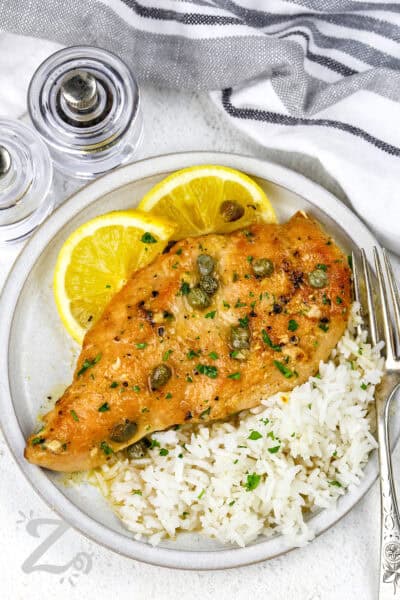 Lemon Chicken Piccata (Tender and Flavorful!) - Our Zesty Life