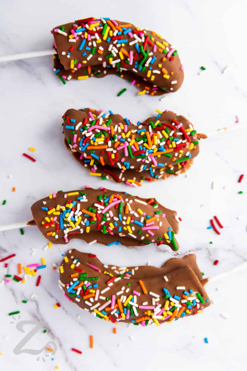 Chocolate Dipped Bananas (A Fun abd Delicious Treat!) - Our Zesty Life