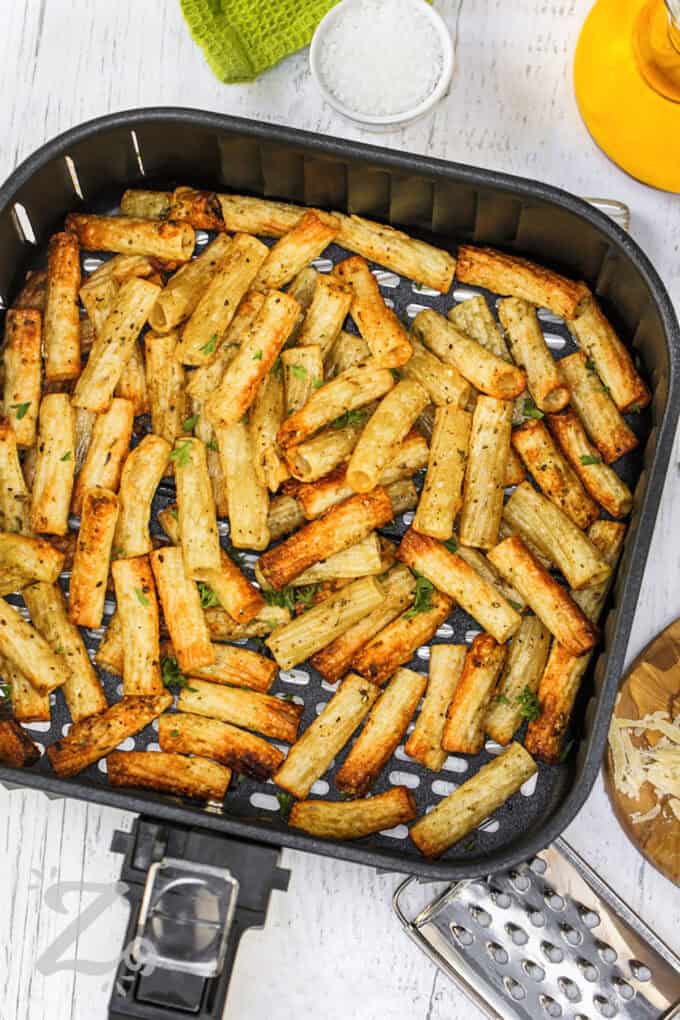 Air Fryer Pasta Chips (Crispy, Crunchy, And Easy To Make!) - Our Zesty Life