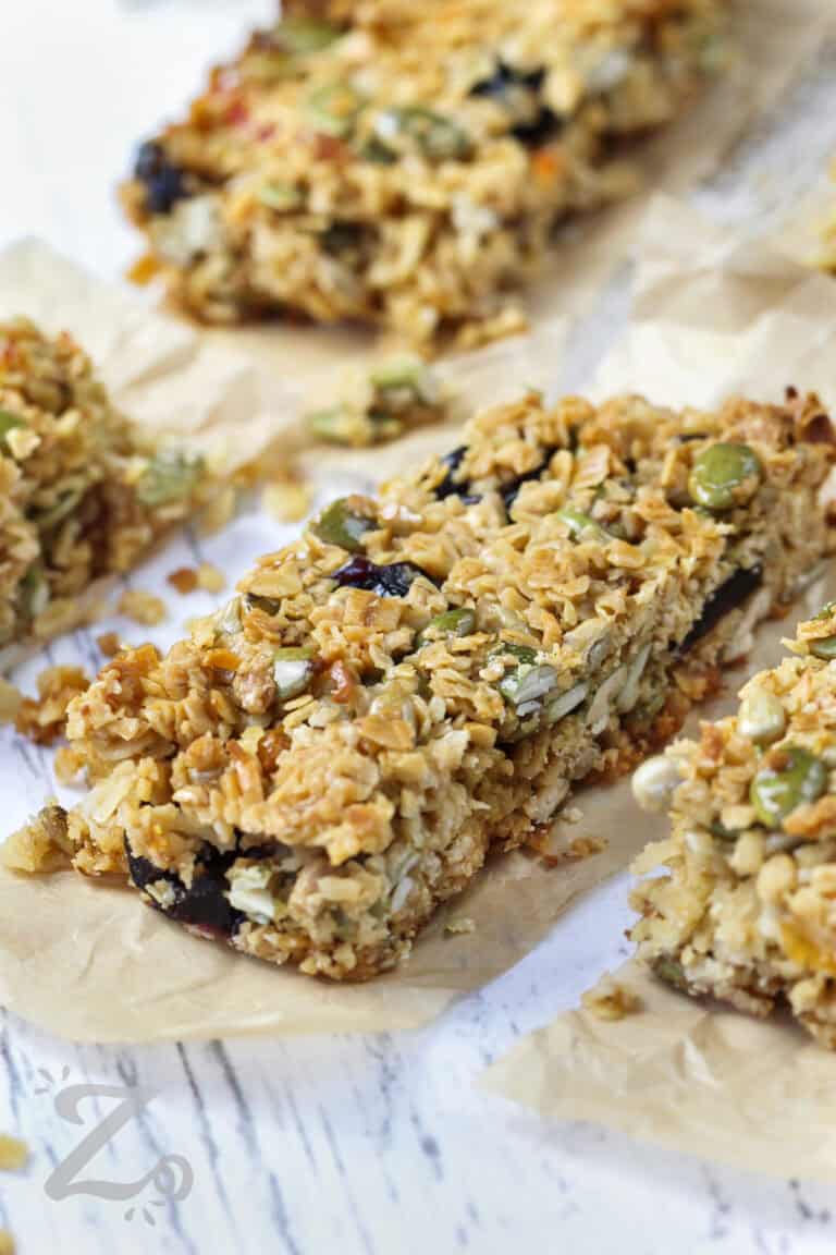 Homemade Granola Bars (Nut Free!) - Our Zesty Life