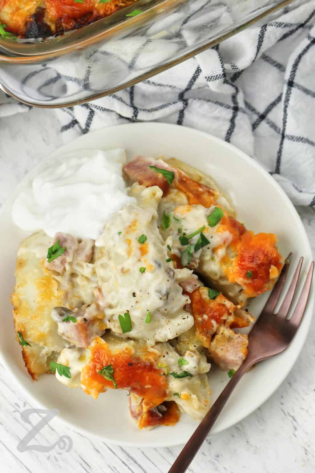 Pierogi Casserole (Easy to Make!) - Our Zesty Life