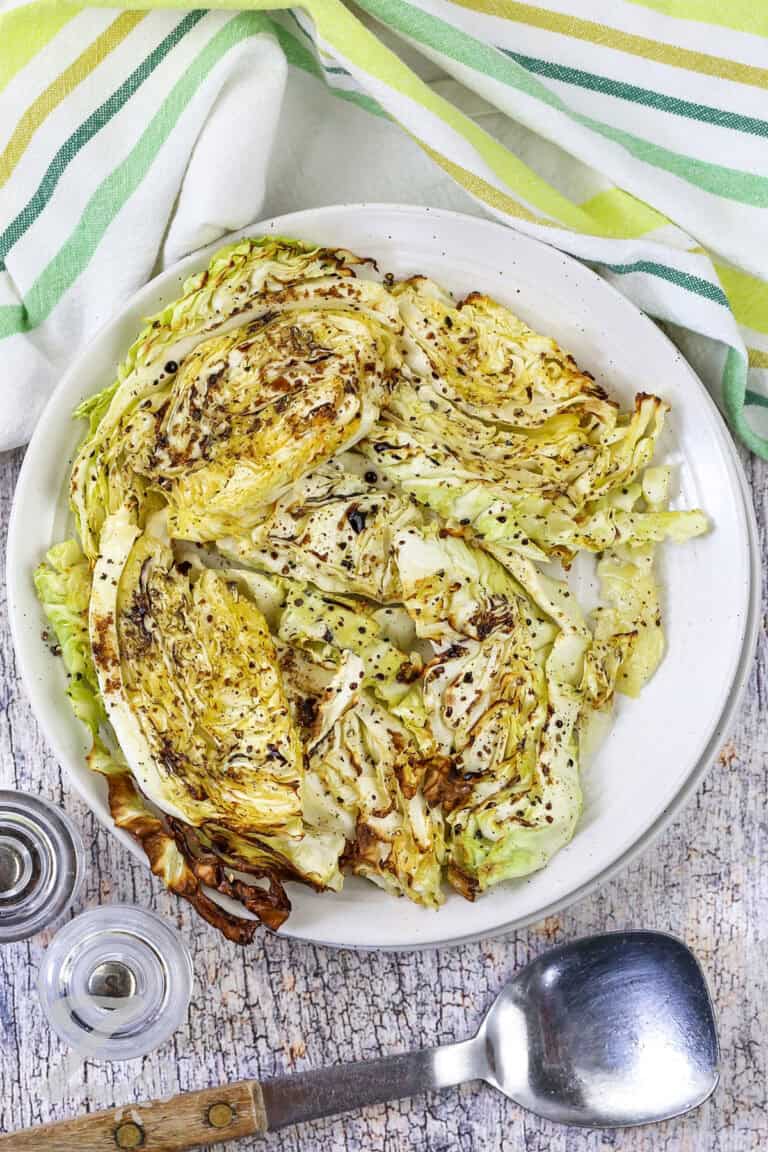 Air Fryer Cabbage Wedges (Savory And Delicious Side Dish!) - Our Zesty Life